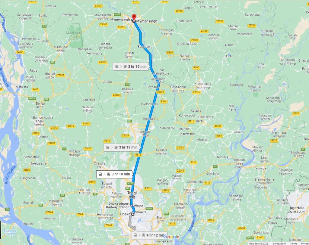 Mymensingh To Dhaka Train Schedule & Ticket Price 2025